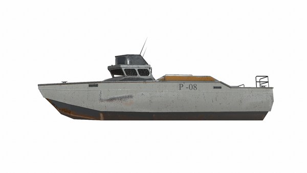 Patrol boat model - TurboSquid 1676189