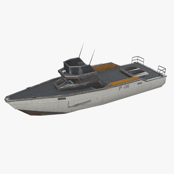 Patrol boat model - TurboSquid 1676189