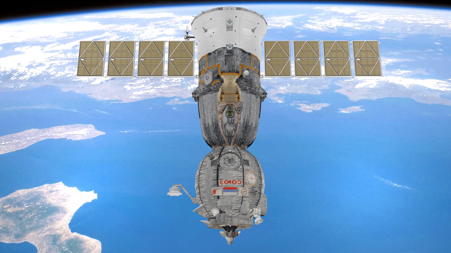3D Model Russian Soyuz Spacecraft - TurboSquid 1698169