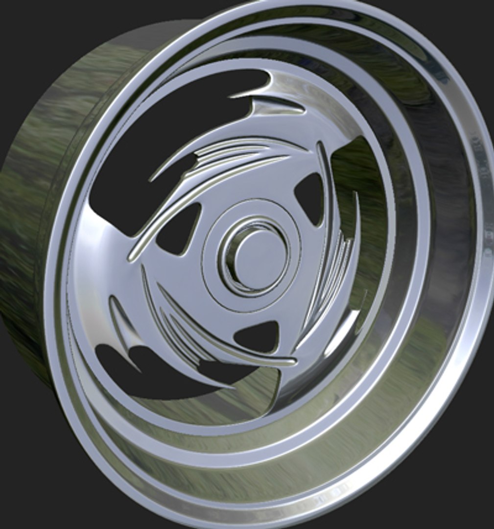 wheels rim 3d obj