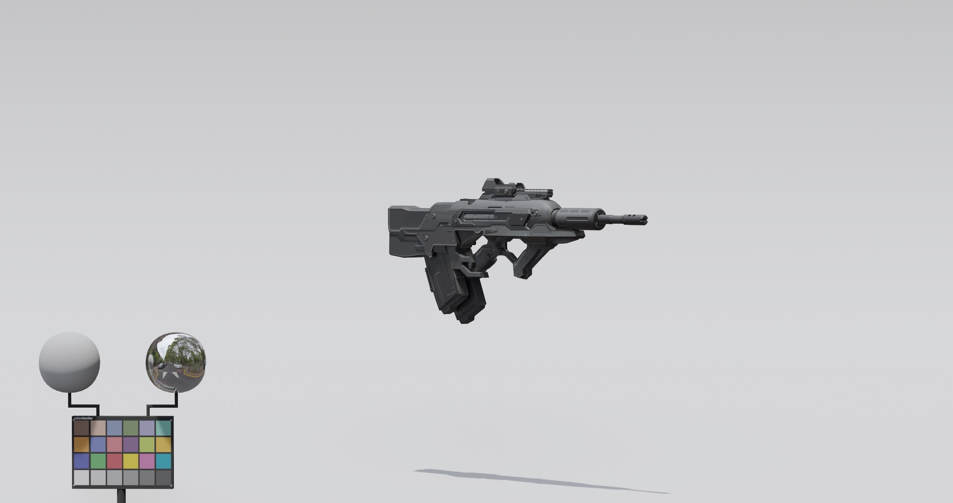 Sci fi famas model - TurboSquid 2085595