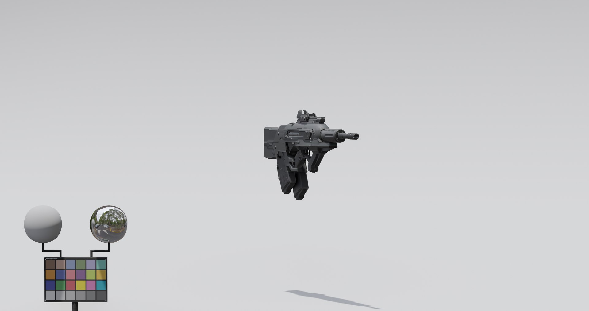 Sci fi famas model - TurboSquid 2085595
