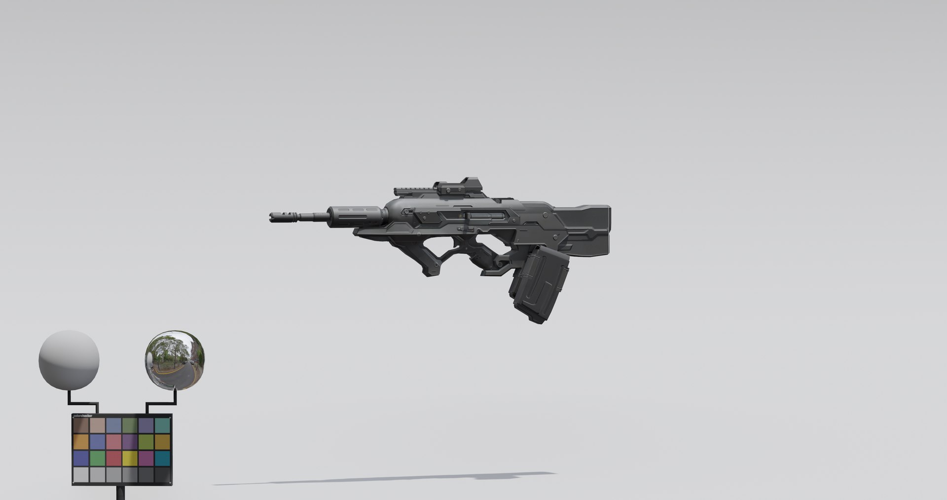 Sci fi famas model - TurboSquid 2085595
