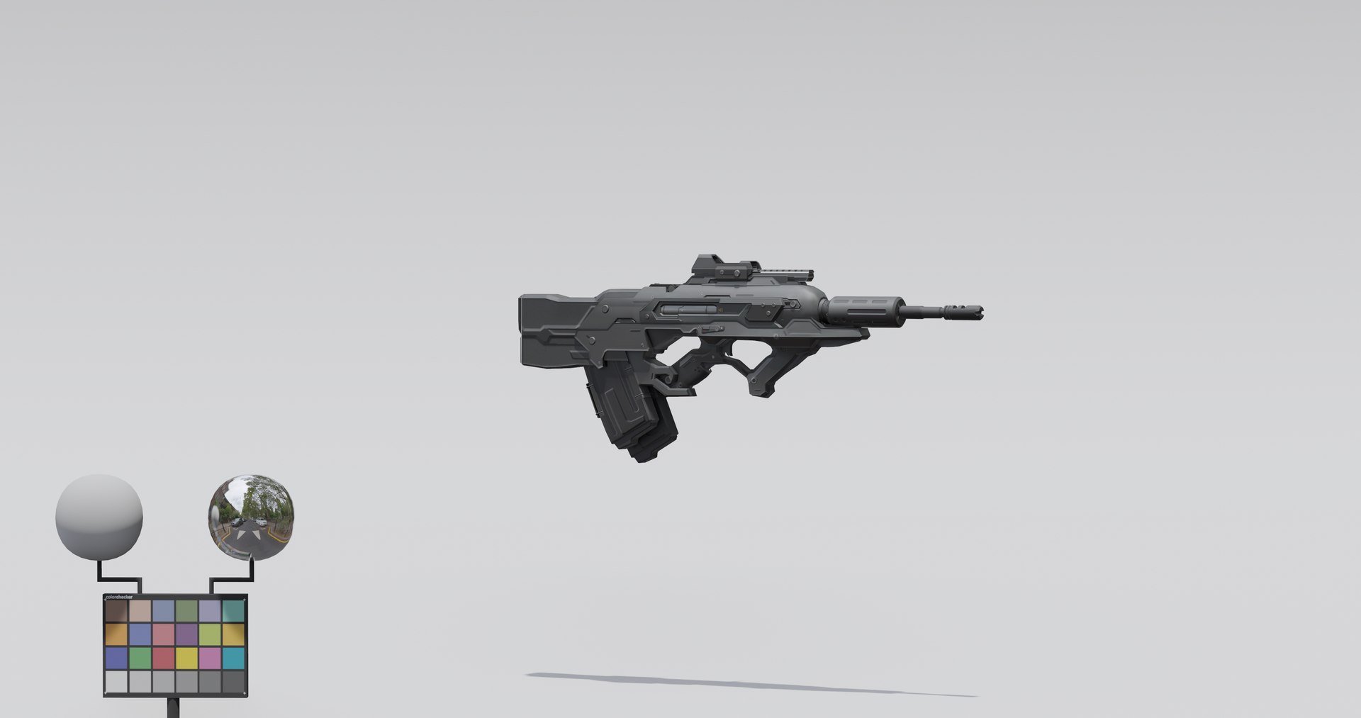 Sci fi famas model - TurboSquid 2085595