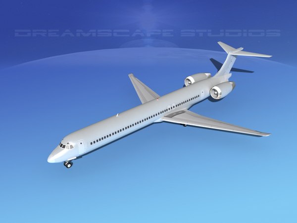 Md-83 aircraft passengers 3D model - TurboSquid 1320929