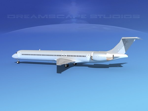 Md-83 aircraft passengers 3D model - TurboSquid 1320929