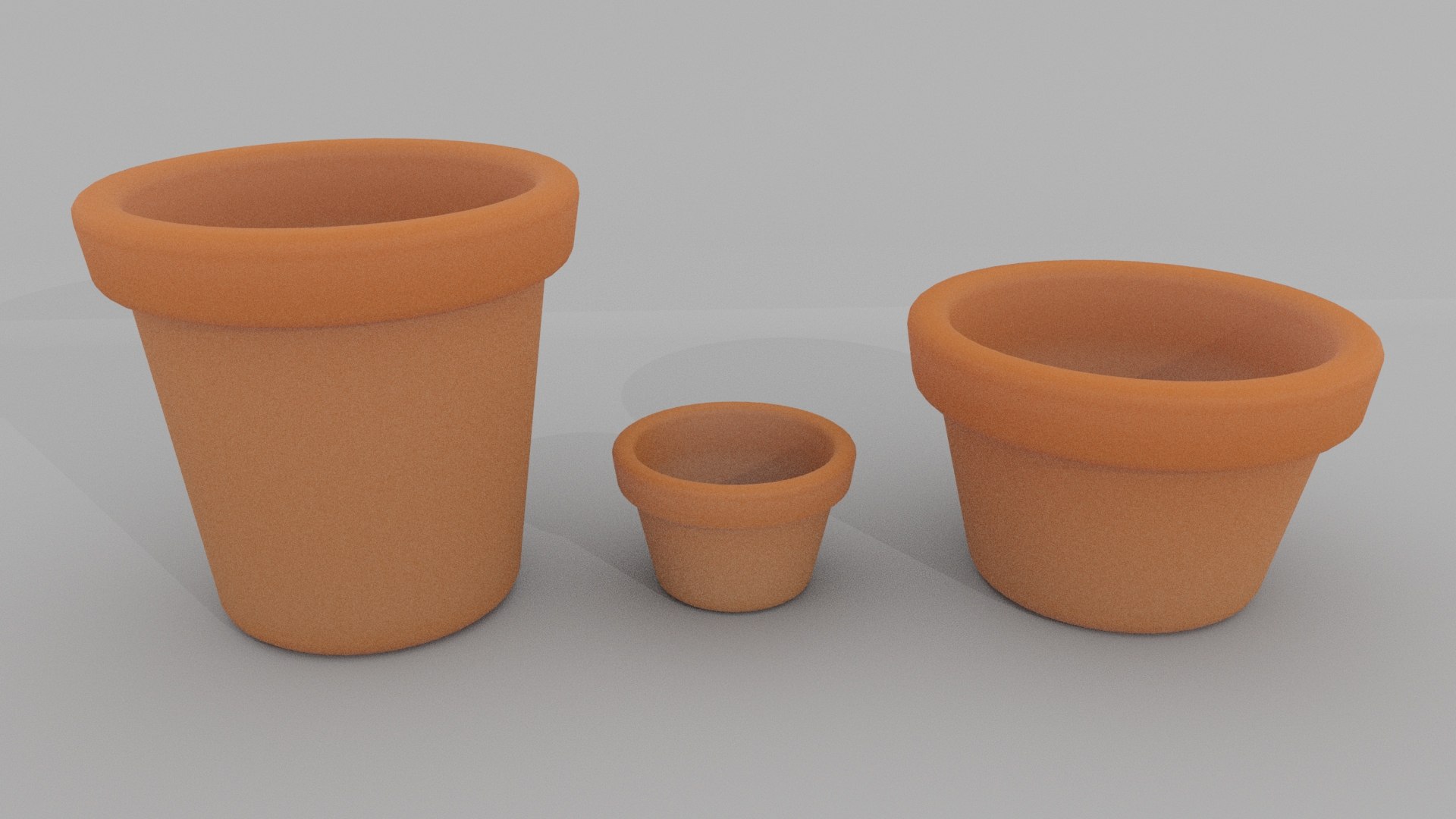 3D Flower Pot Pack - TurboSquid 2085362