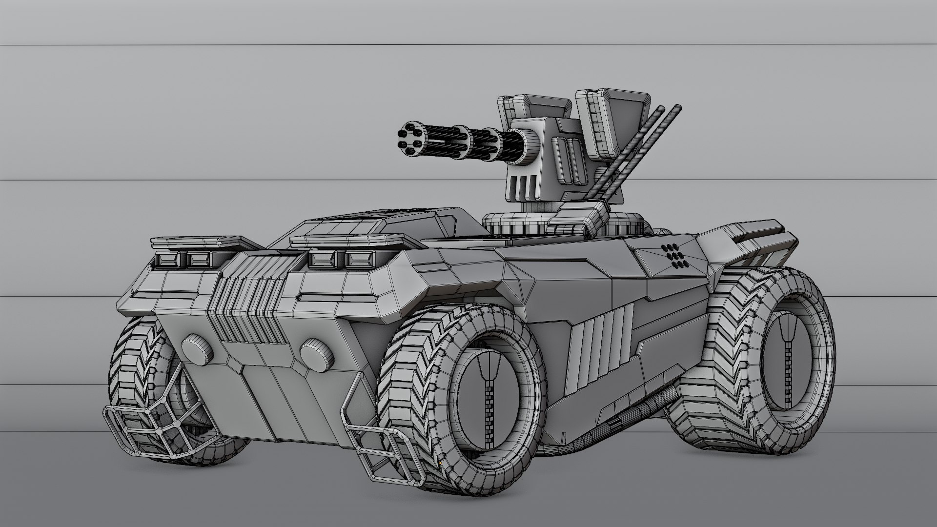 3D Military Tank Model - TurboSquid 2266756