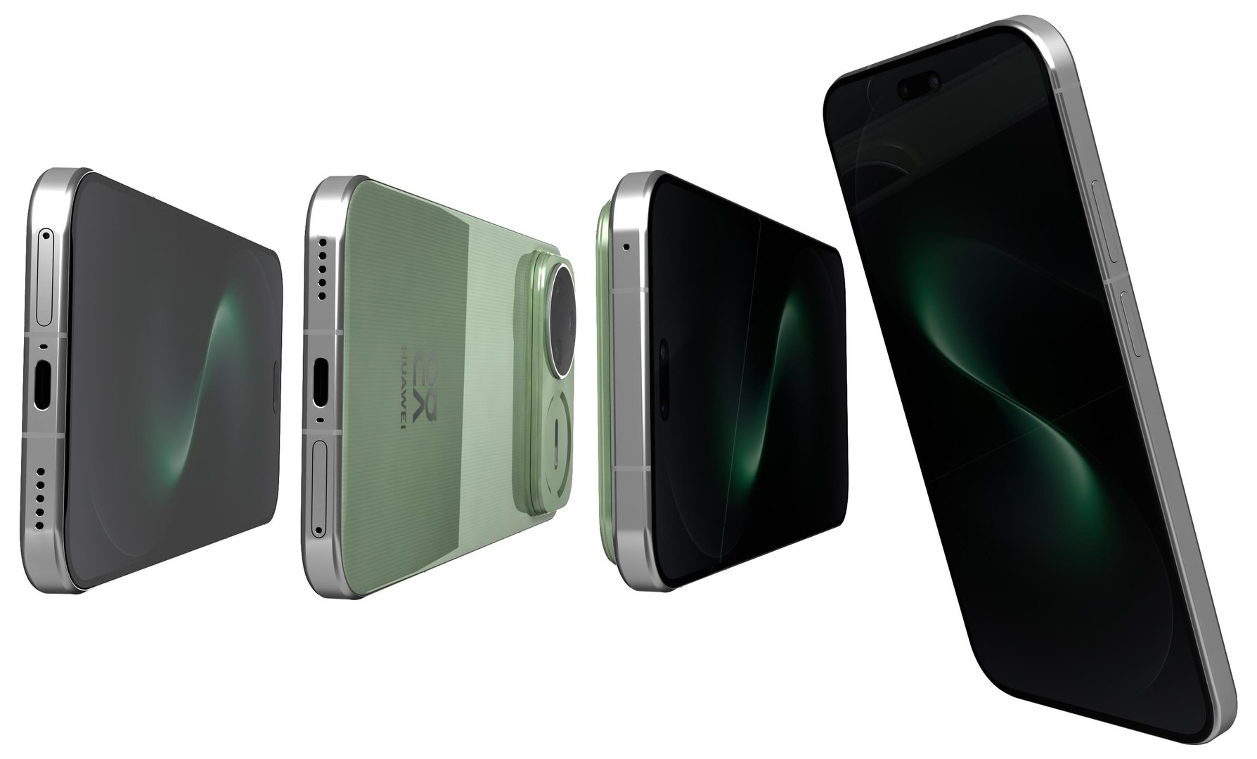 Huawei Nova 15 Pro Green Model - TurboSquid 2506651