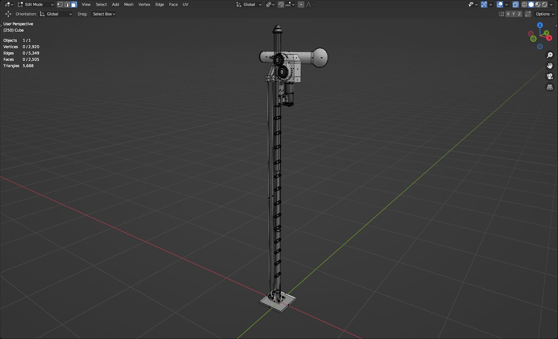 Austrian Track Signal 3D - TurboSquid 2174839