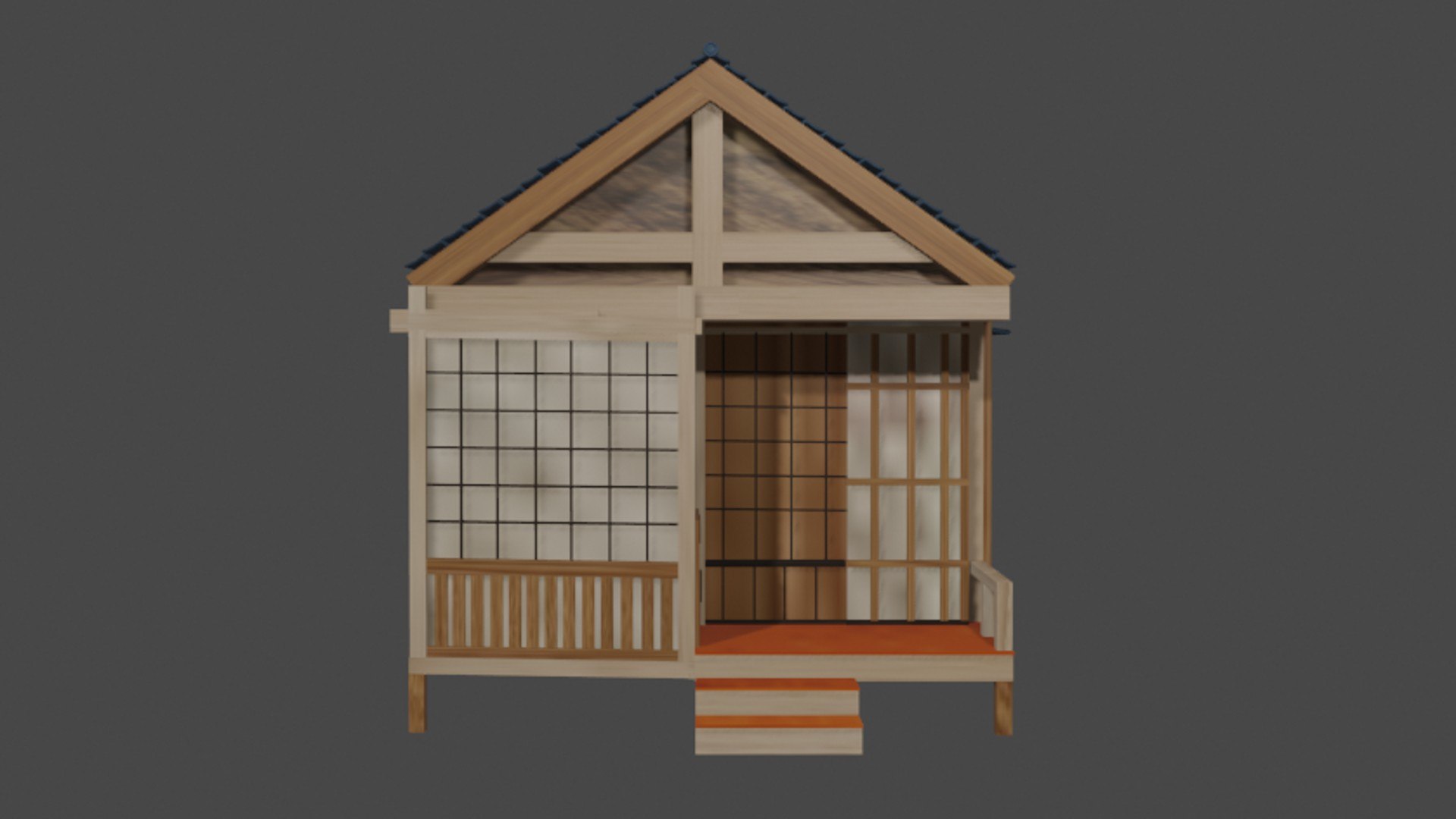 Japanese Traditional House 3D - TurboSquid 2261539