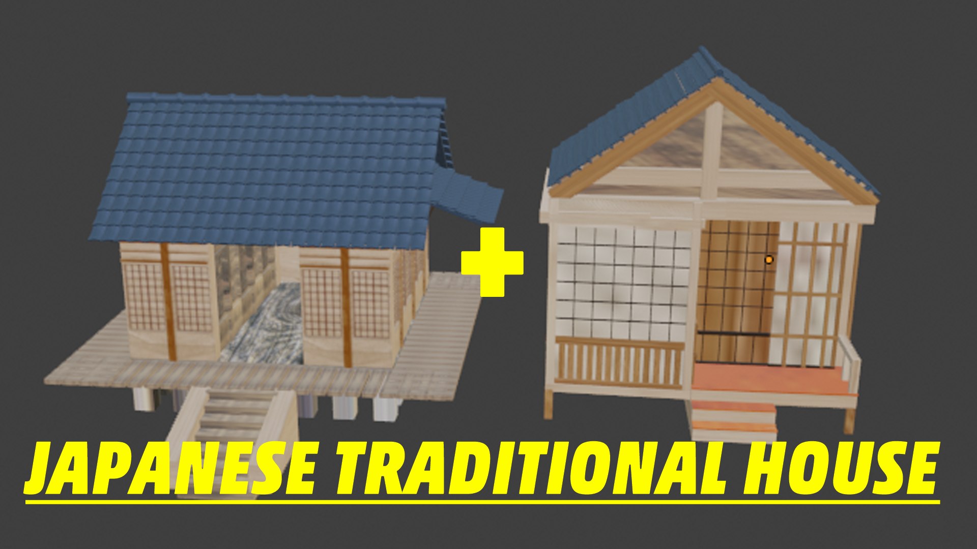 Japanese Traditional House 3D - TurboSquid 2261539