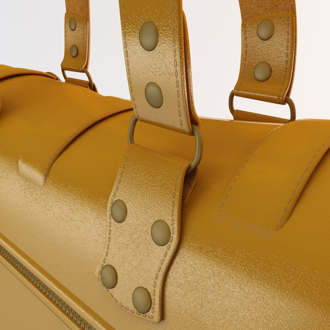handbag accessories 3d model
