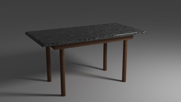 3D Kitchen Table model - TurboSquid 1896931