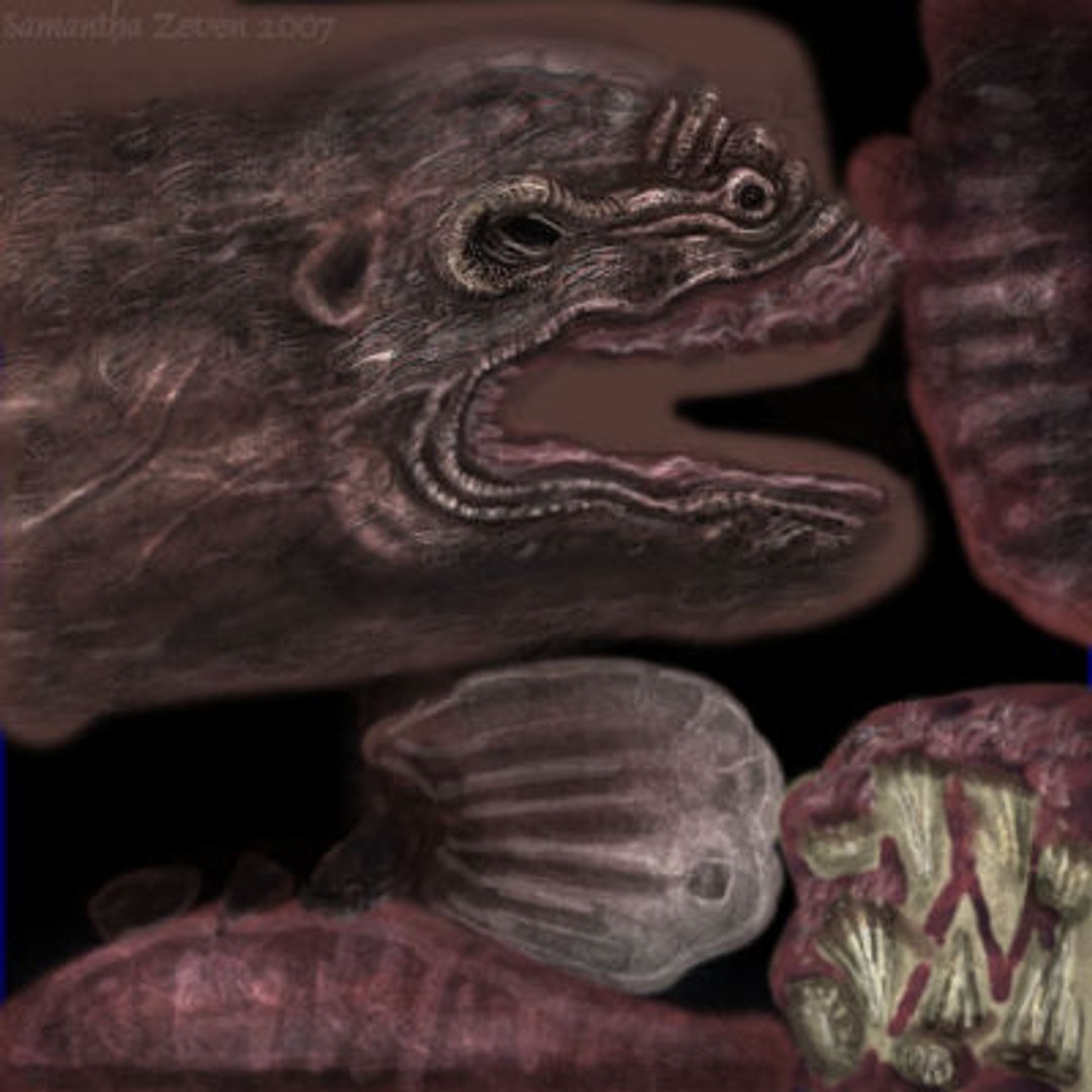 3d Model Bust Rat Monster