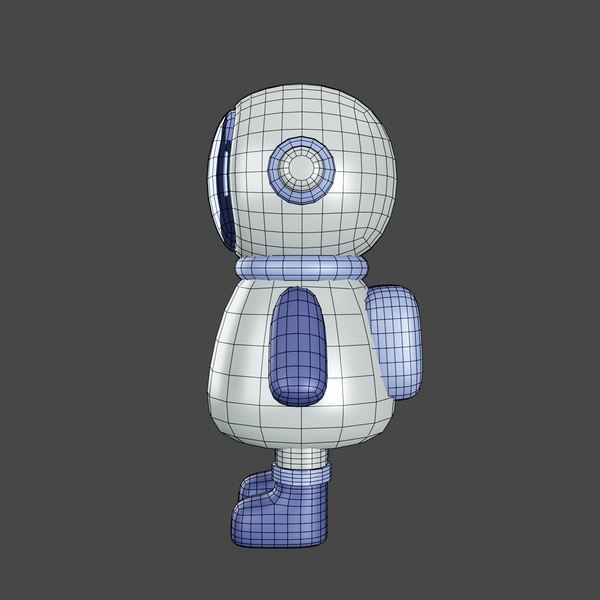 Cartoon Astronaut 3D model - TurboSquid 1783318
