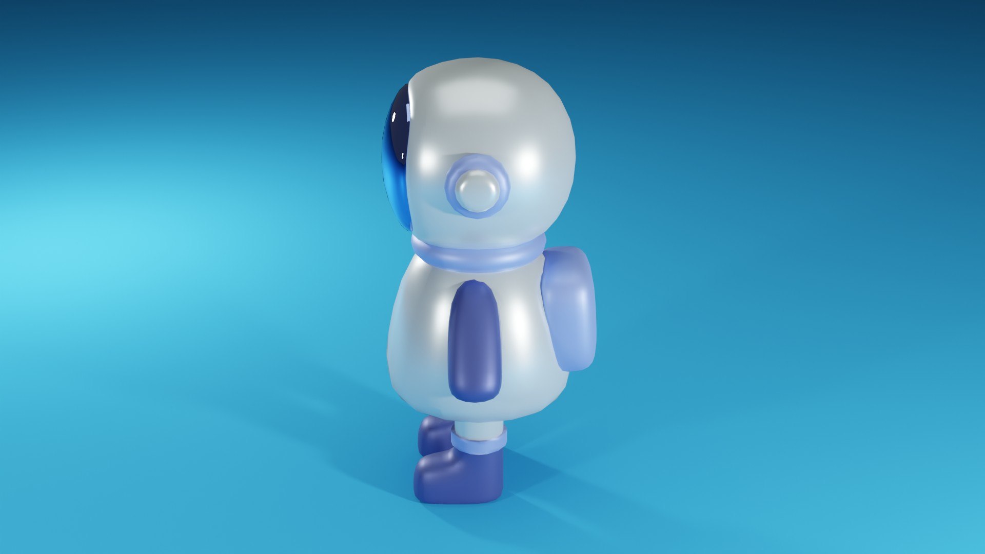 Cartoon Astronaut 3D Model - TurboSquid 1783318