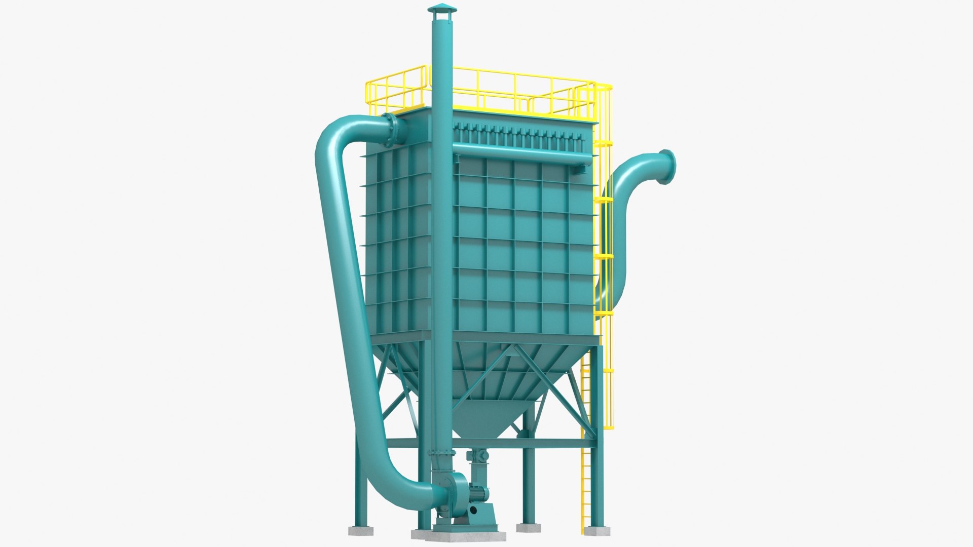 Dust Collector 3D Model - TurboSquid 2226021