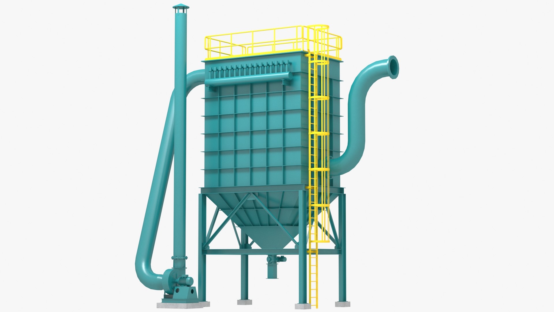 Dust Collector 3D Model - TurboSquid 2226021