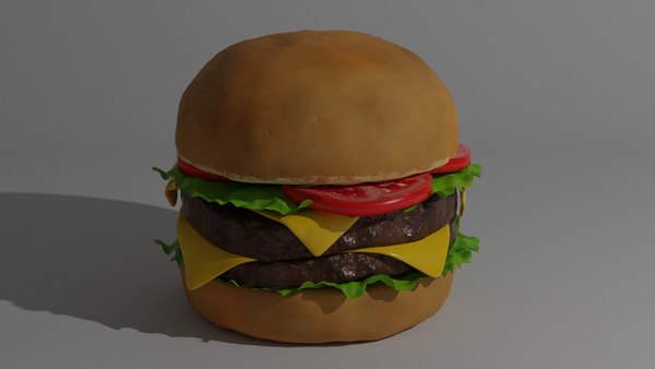 Blender Hamburger Models | TurboSquid