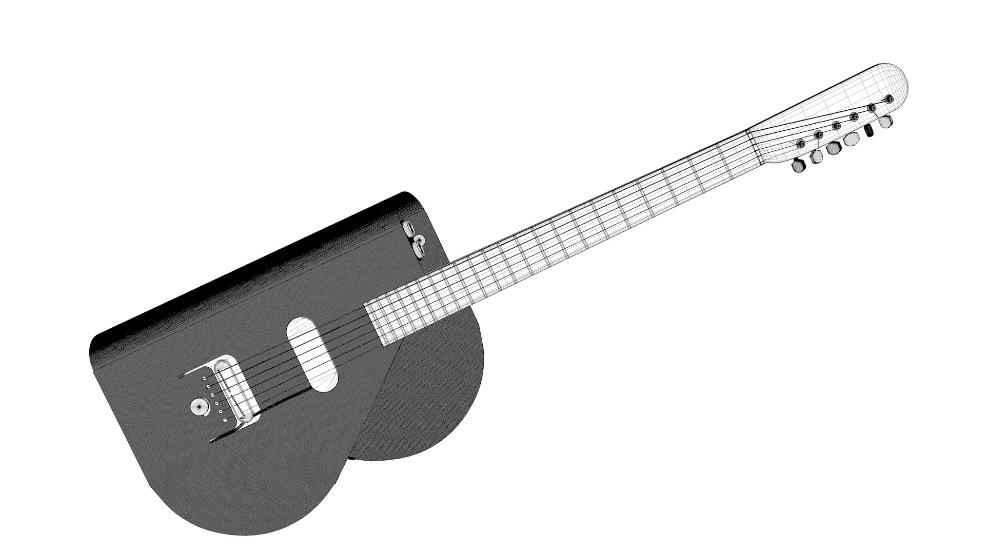 Guitar Collection 3D - TurboSquid 2319154
