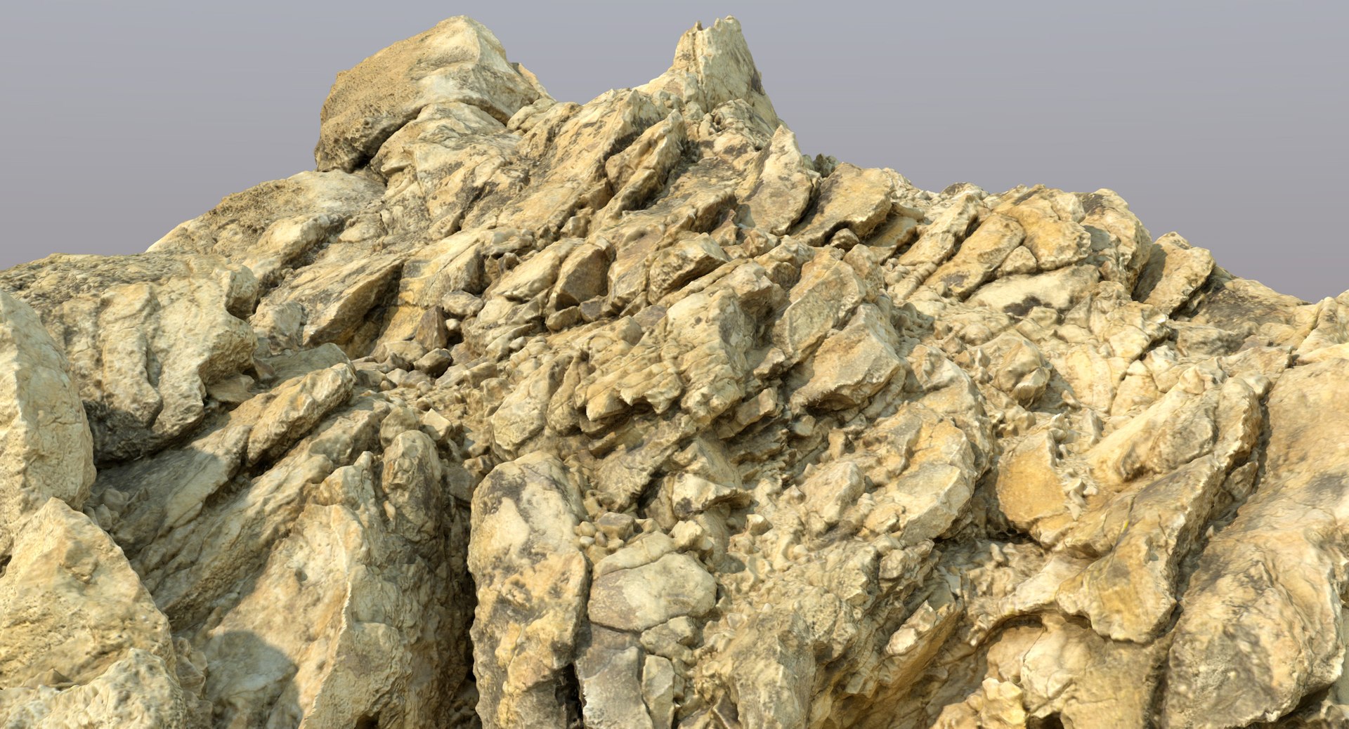 Limestone rock 3D model - TurboSquid 1205231