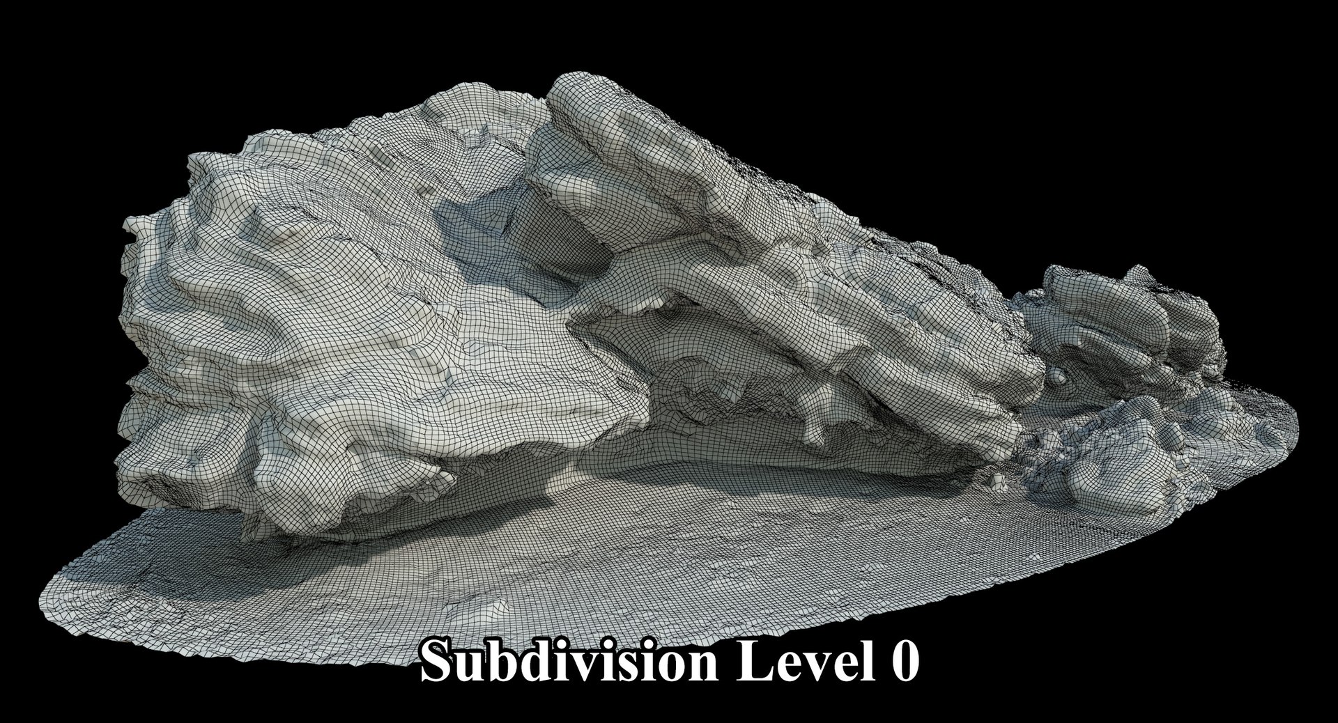Limestone rock 3D model - TurboSquid 1205231