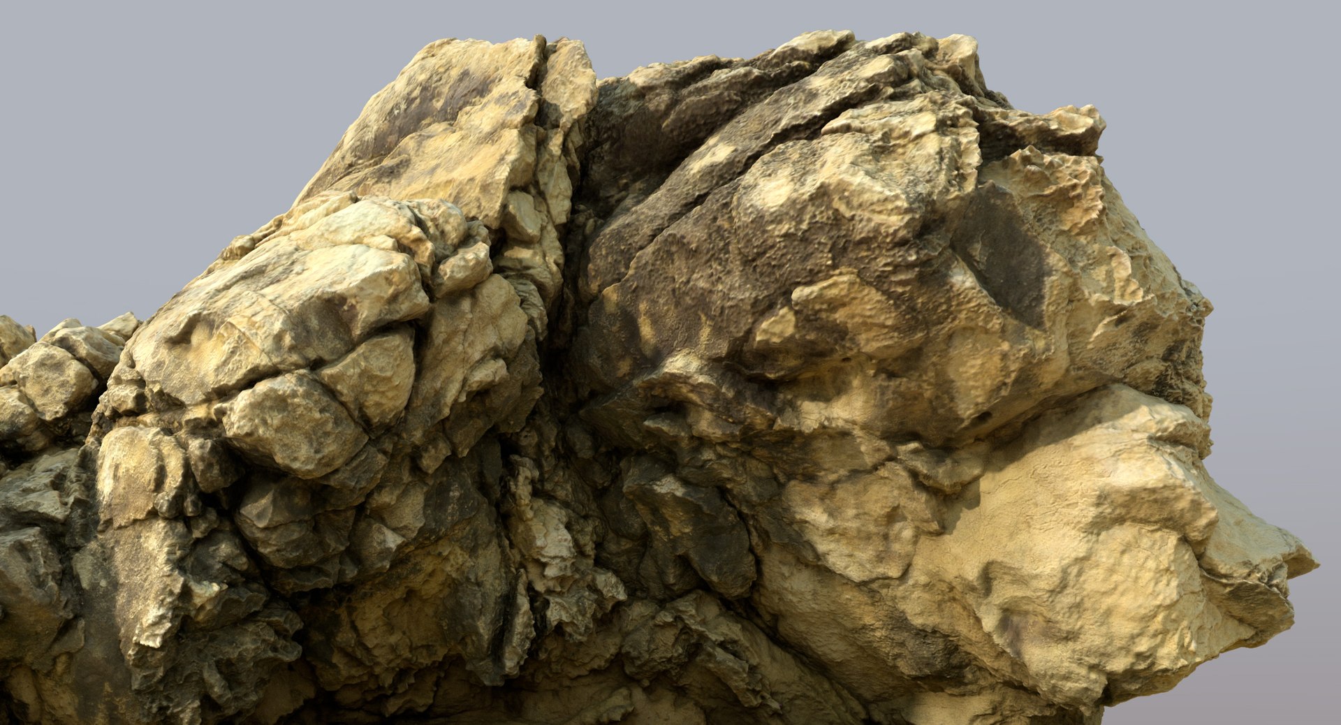 Limestone rock 3D model - TurboSquid 1205231