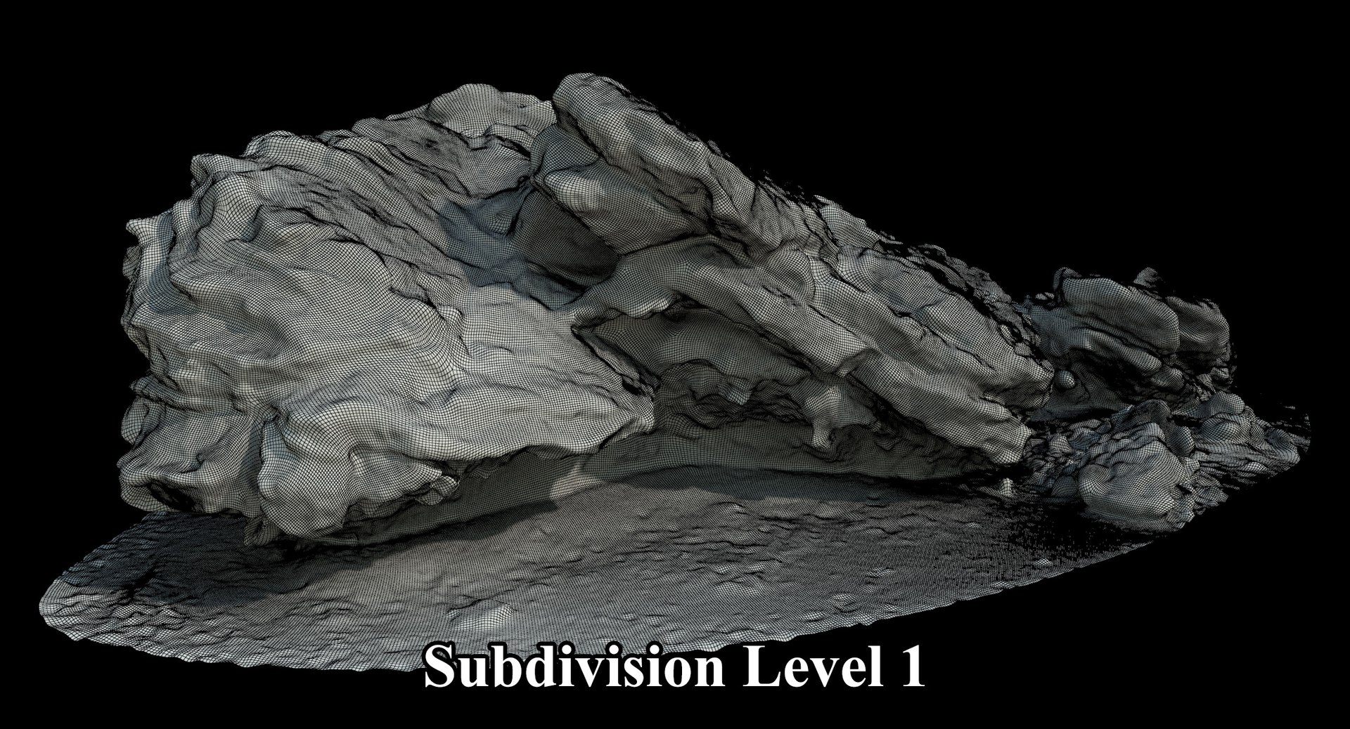 Limestone rock 3D model - TurboSquid 1205231