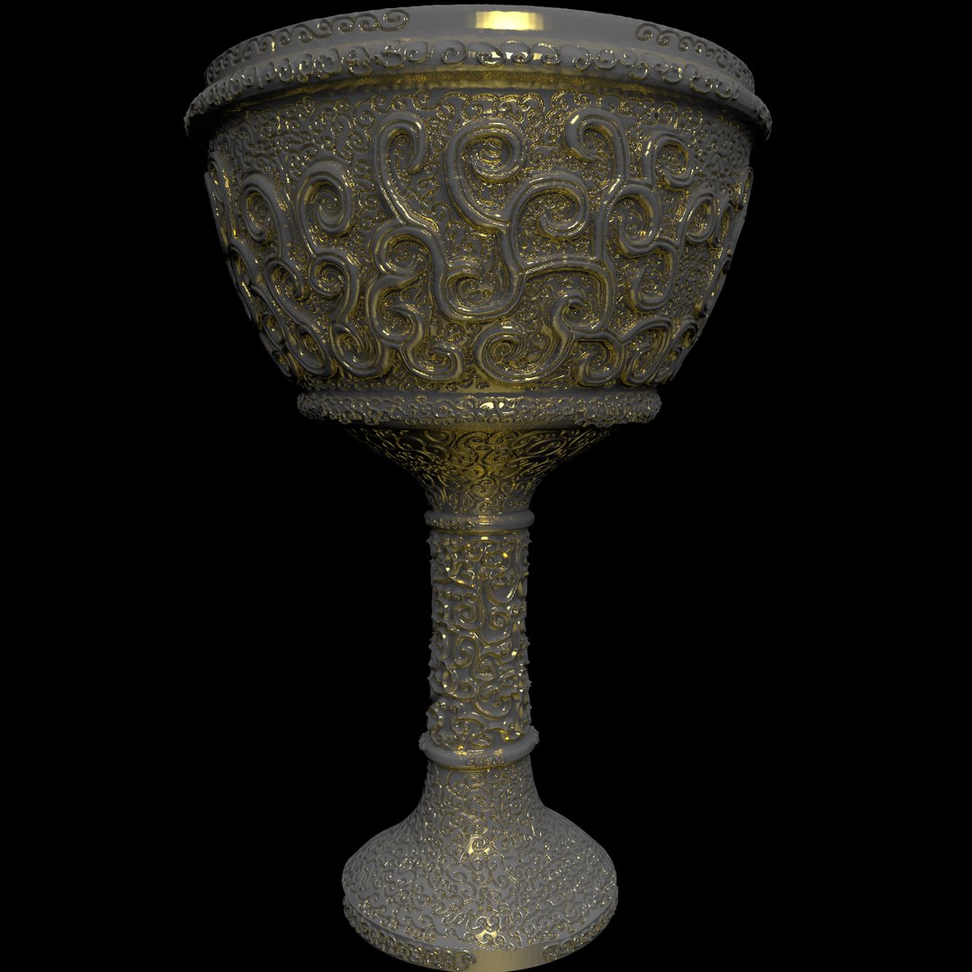 3D Goblet Zbrush Ztl Model - TurboSquid 1453417