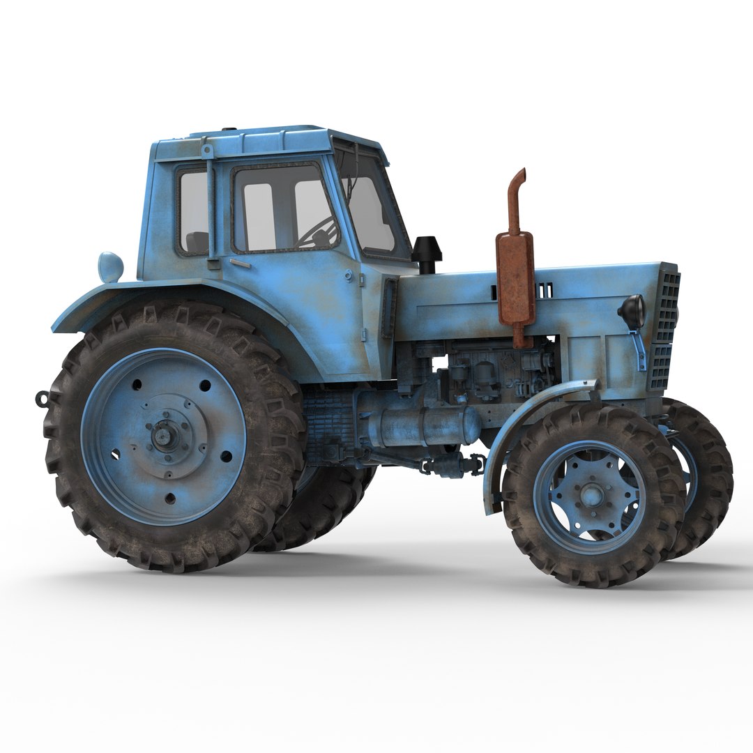 Tractor MTZ-80 3D - TurboSquid 2256271