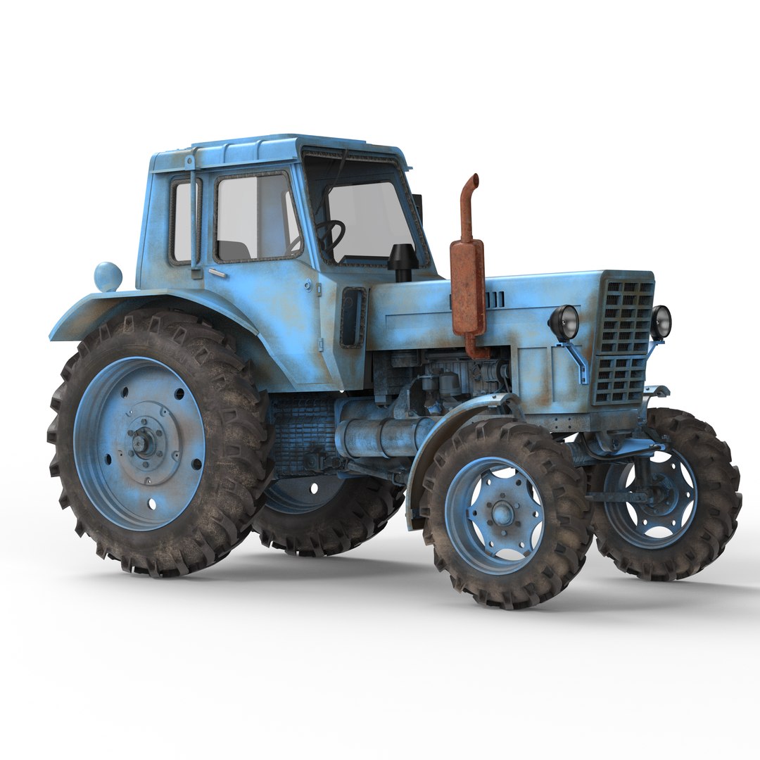 Tractor MTZ-80 3D - TurboSquid 2256271