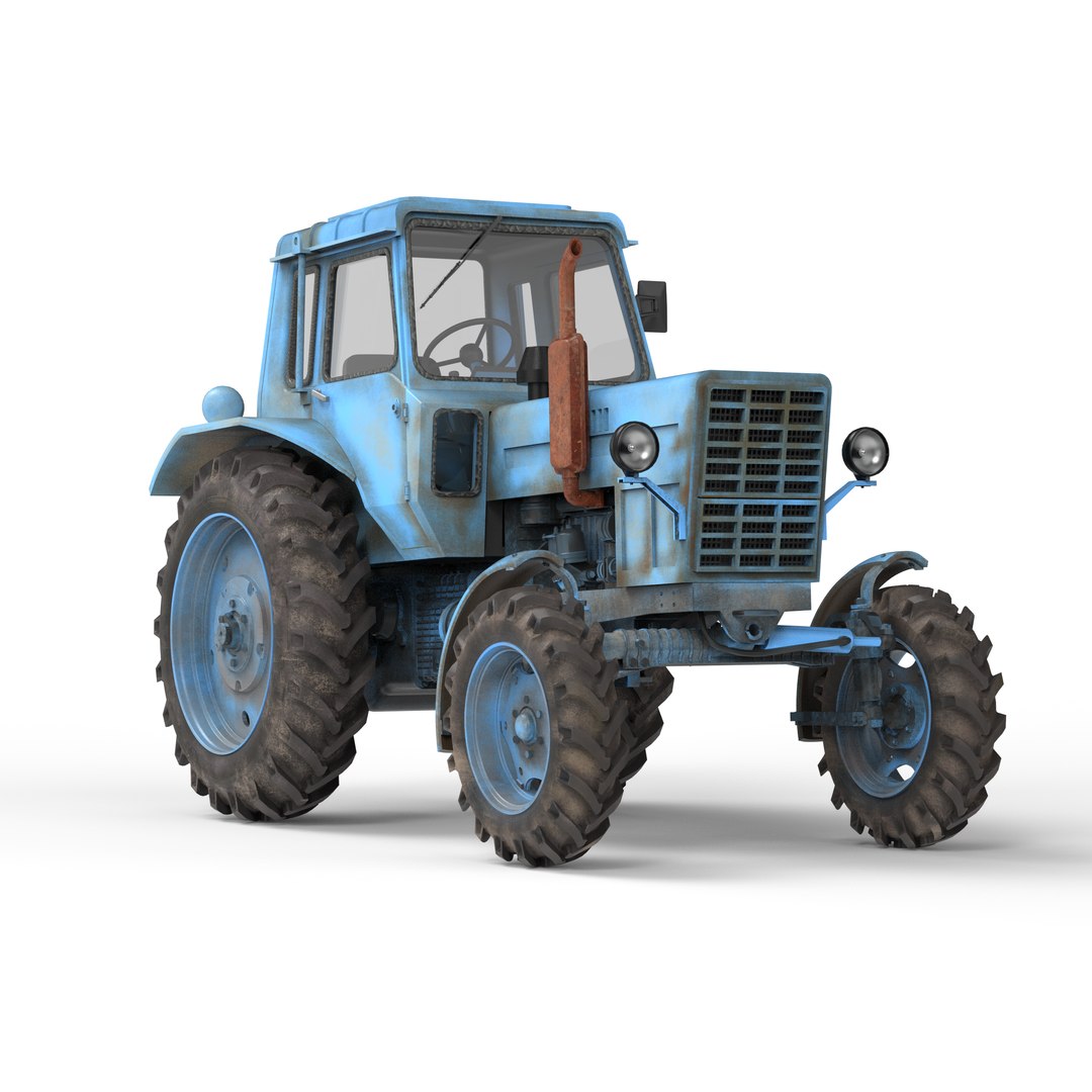 Tractor MTZ-80 3D - TurboSquid 2256271