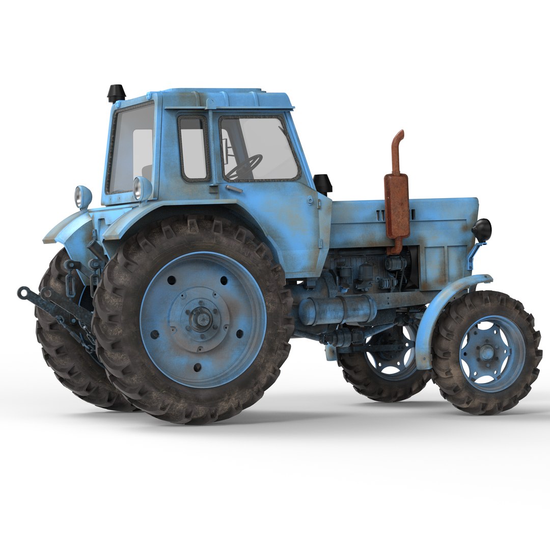 Tractor MTZ-80 3D - TurboSquid 2256271