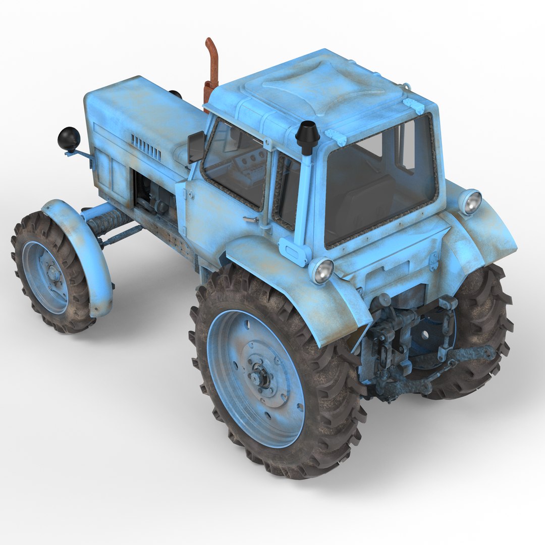 Tractor MTZ-80 3D - TurboSquid 2256271