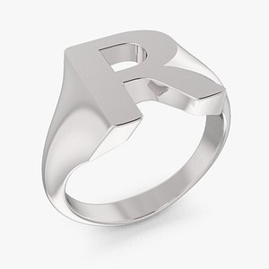 Signet Ring 3D Models for Download | TurboSquid