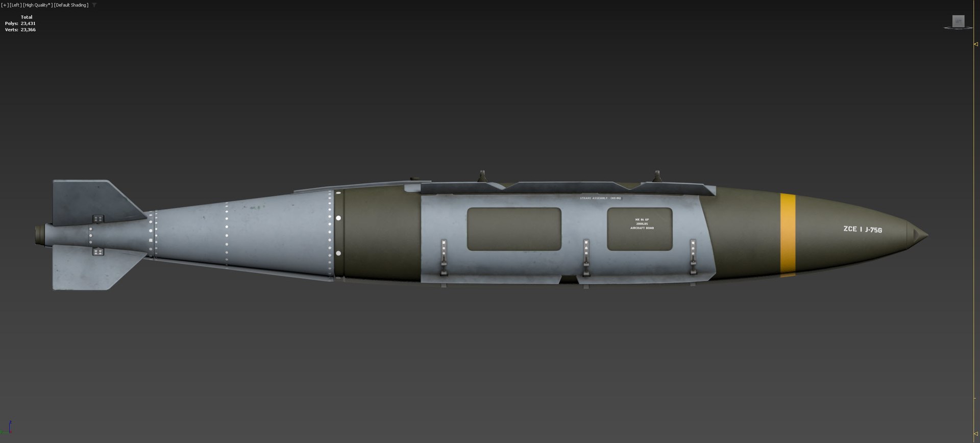 3D Model GBU-31 JDAM - TurboSquid 2294149