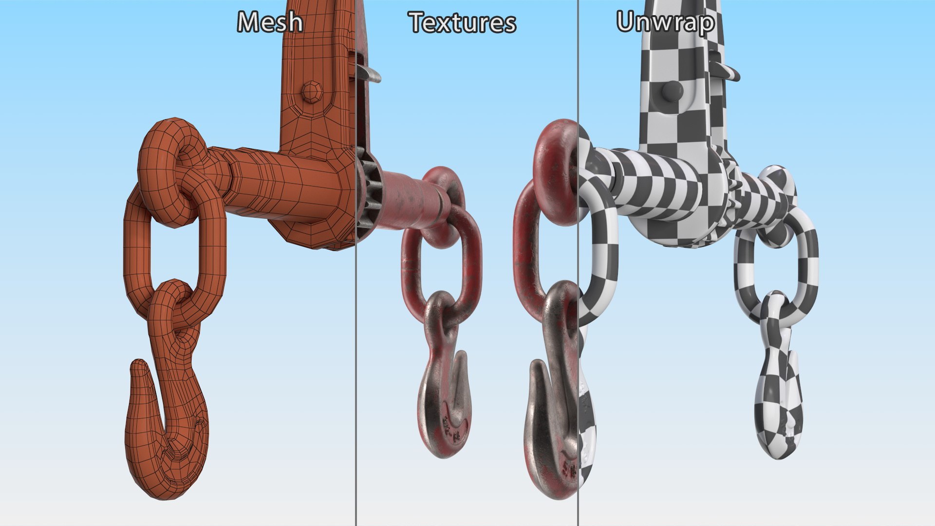 Worn Ratchet Coupling Device Red Model - TurboSquid 2268629