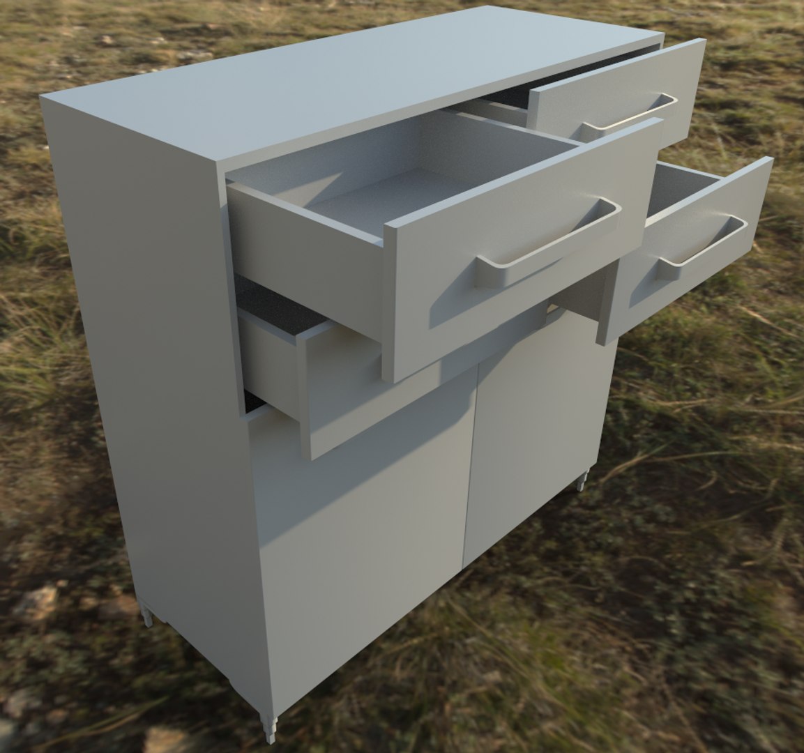 cabinet 3d model