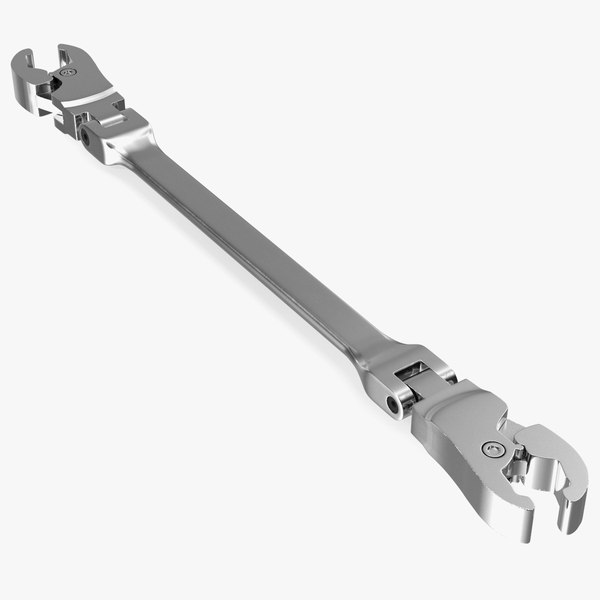 3D Gearwrench Flex Flare Wrench 10mm 12mm - TurboSquid 1962434