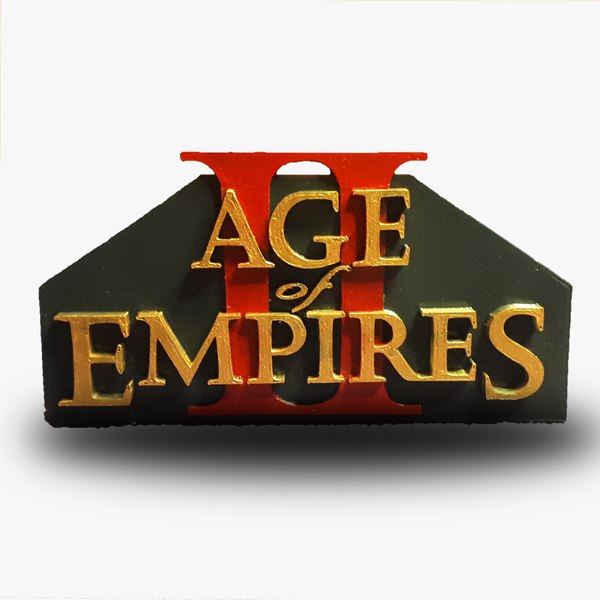 modelo 3d Age of Empires II Original Logo - TurboSquid 1973754