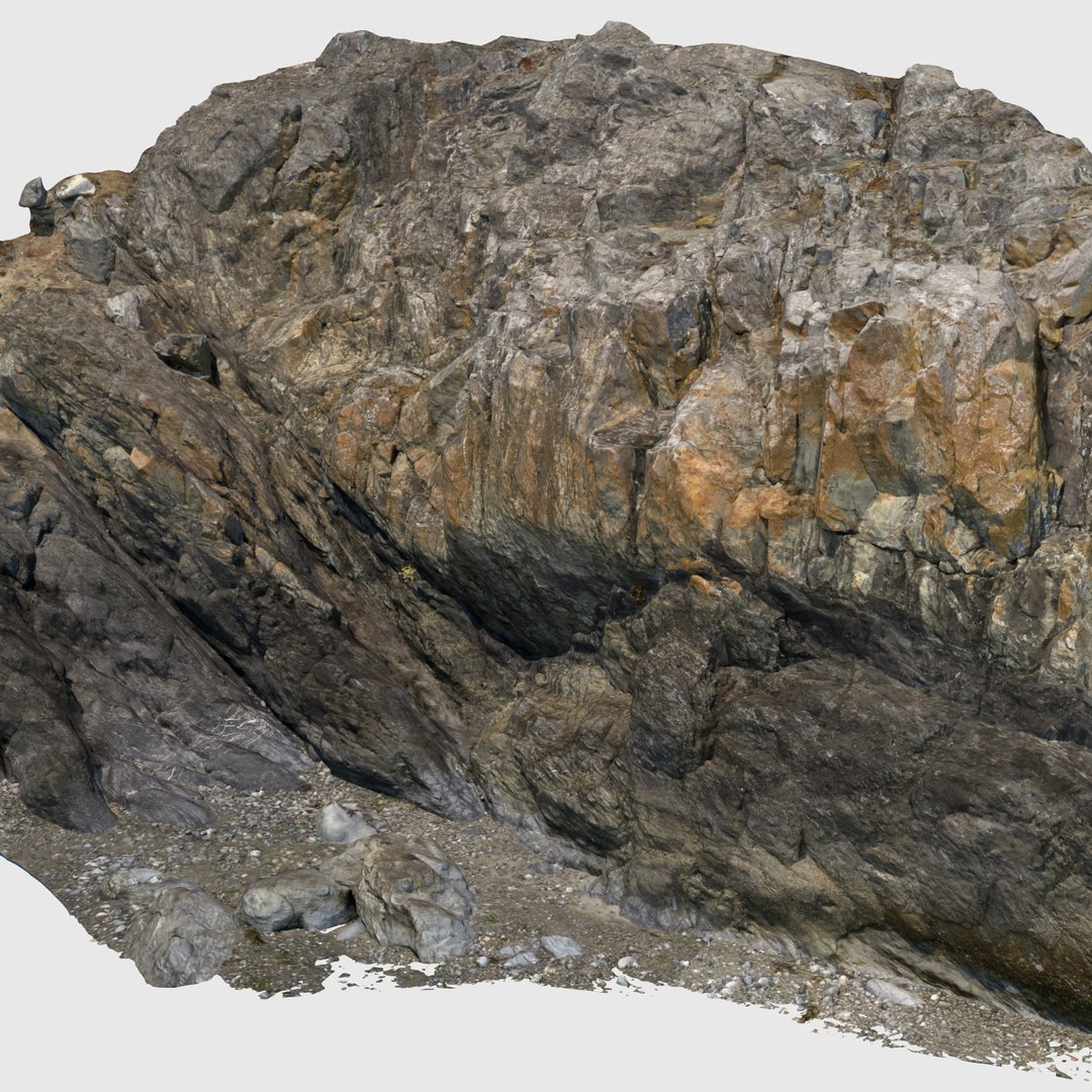 3D rock wall - TurboSquid 1226798