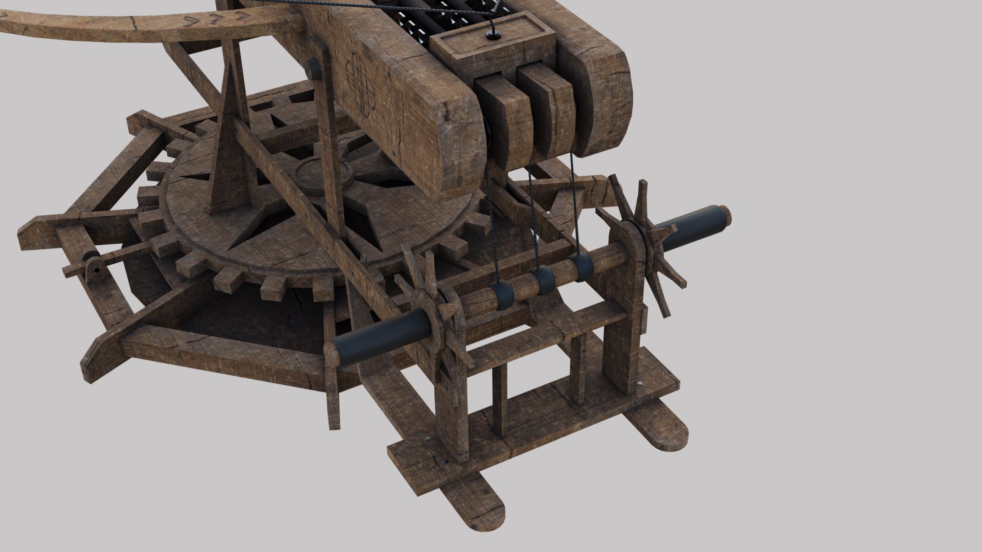 3D Ballista Weapon With PBR Textures - TurboSquid 1831152