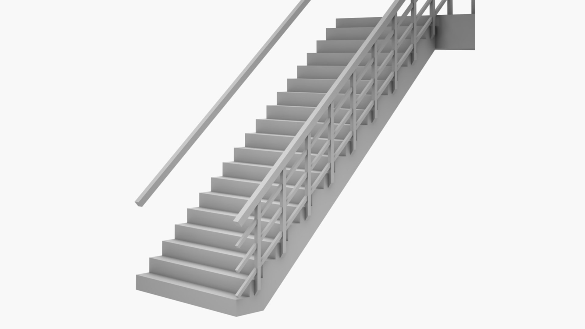 Stair 08 Model - TurboSquid 1874156