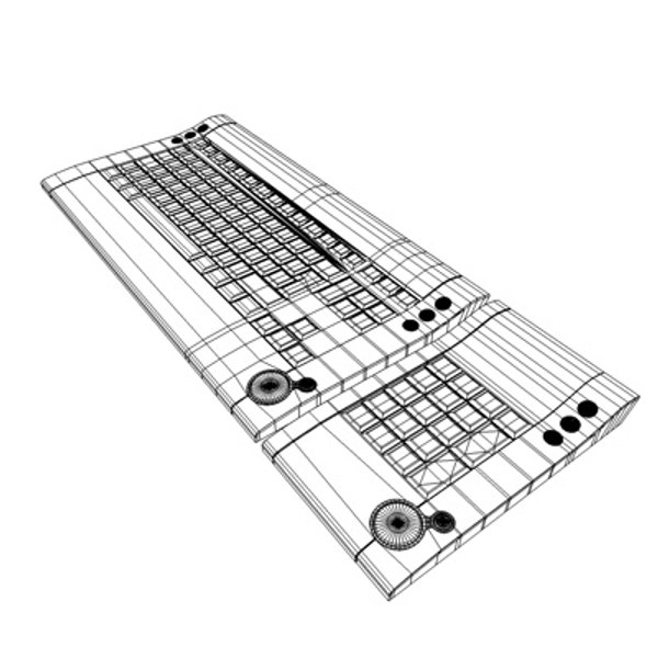 3d model logitech keyboard