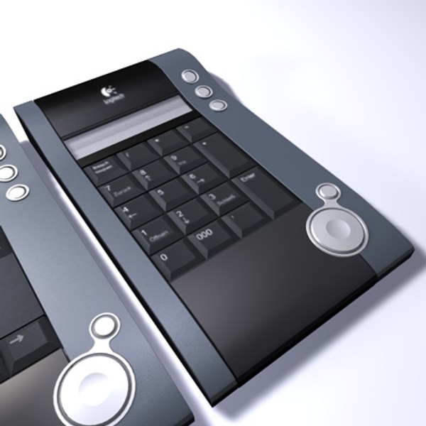 3d model logitech keyboard