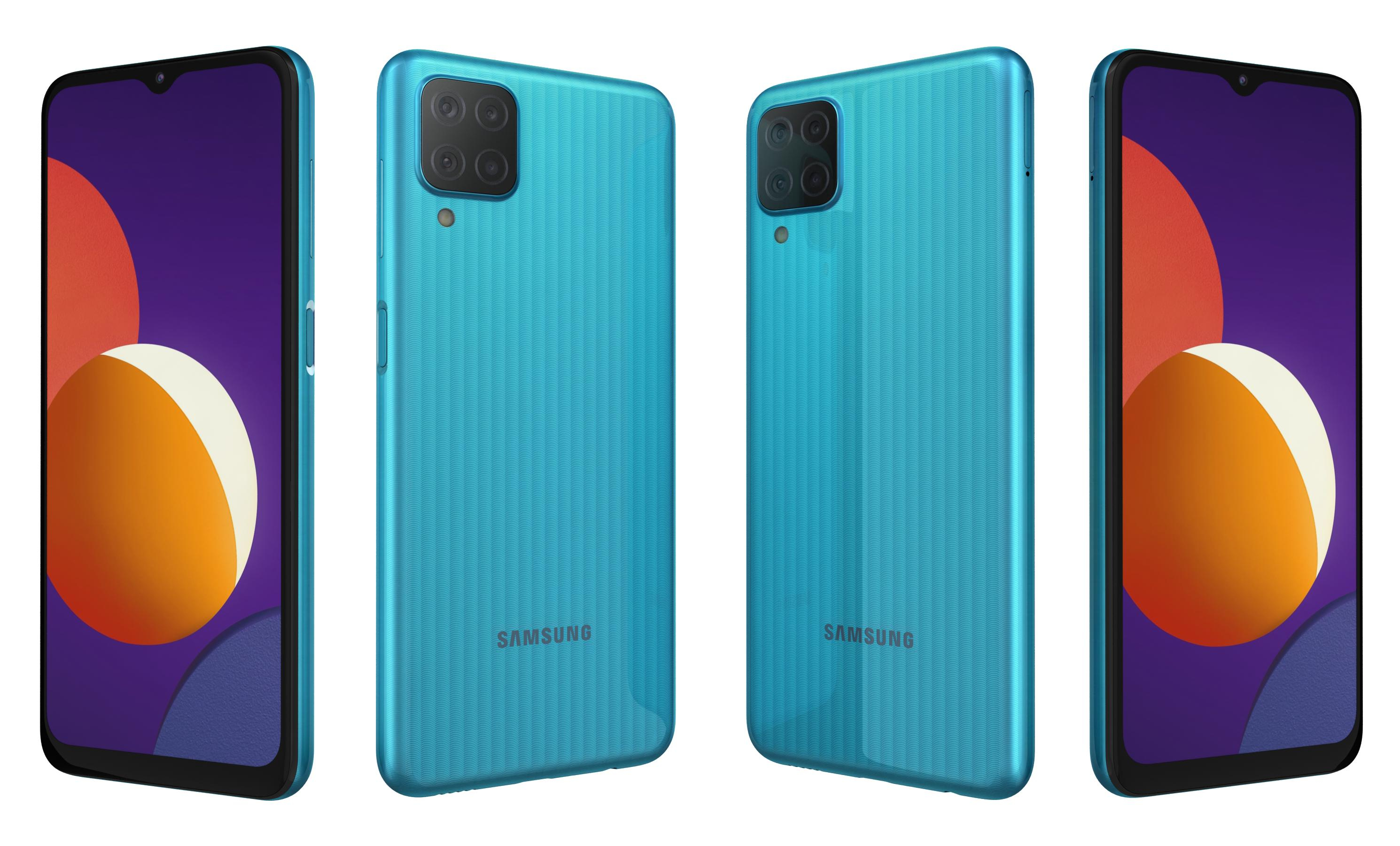 3D Samsung Galaxy M12 Green model - TurboSquid 1810602