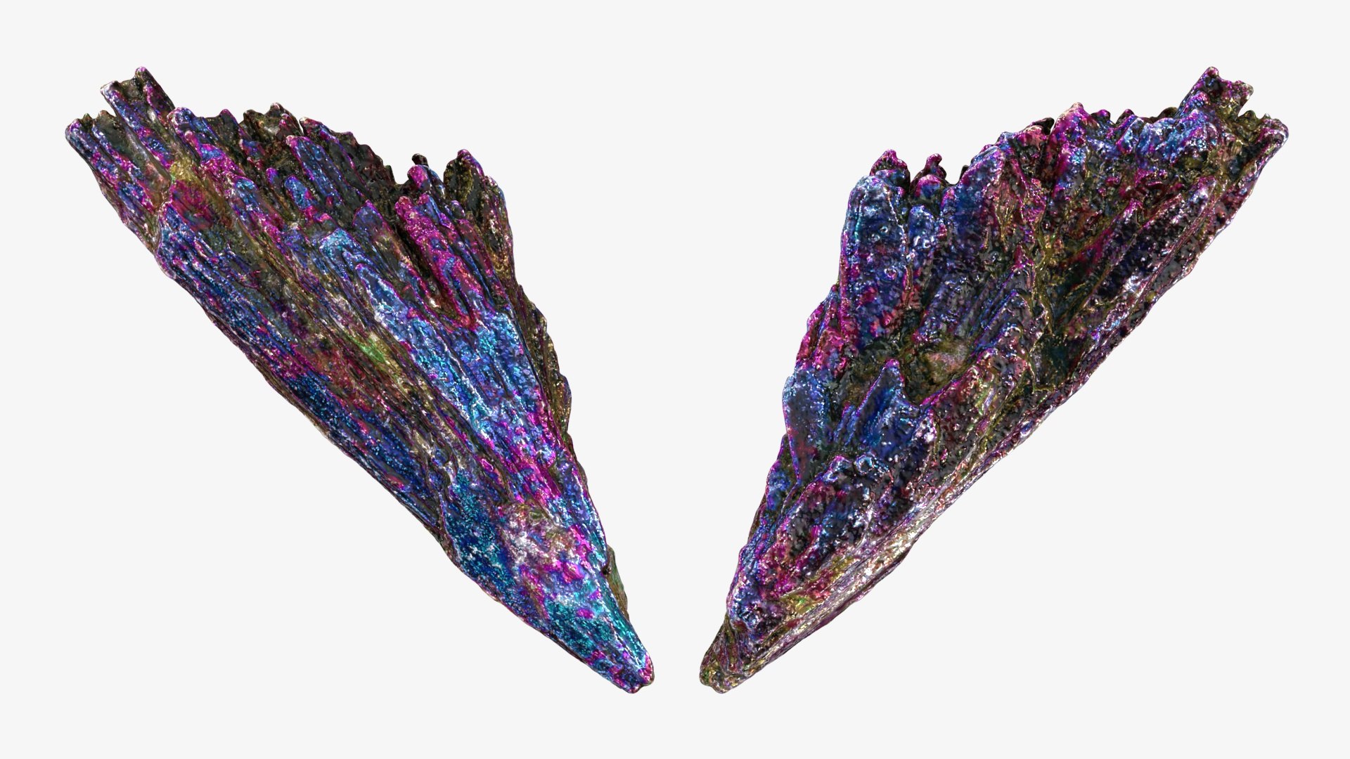 3D Rainbow Titanium Aura Collection - TurboSquid 2356101