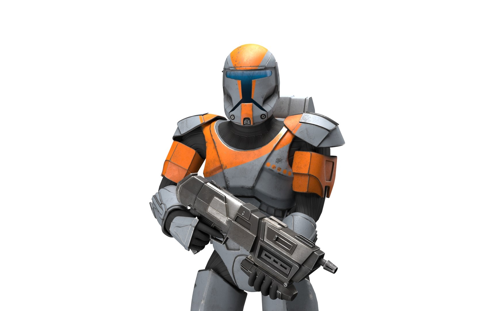 3D Clone Commando Model - TurboSquid 1645466