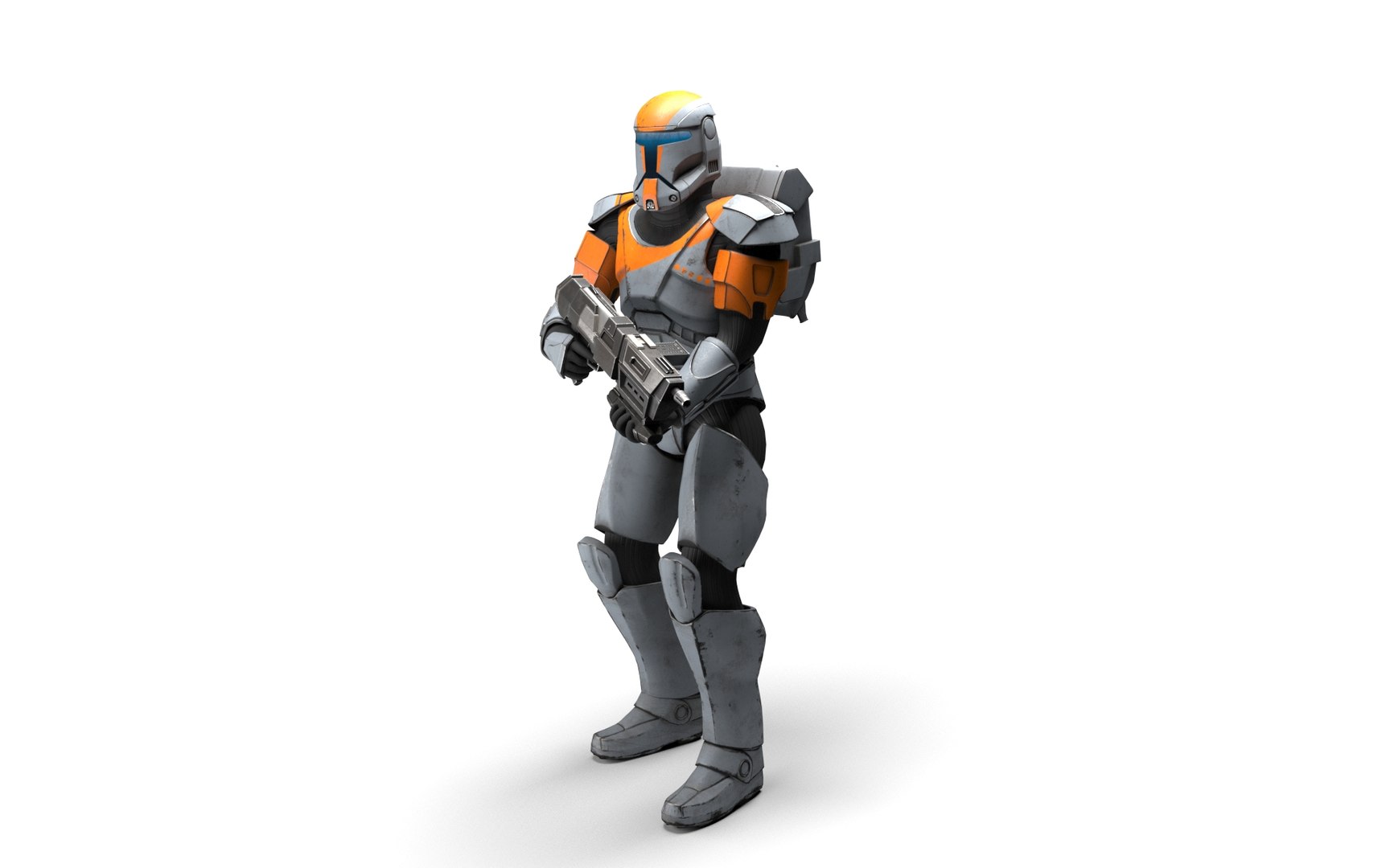 3D Clone Commando Model - TurboSquid 1645466